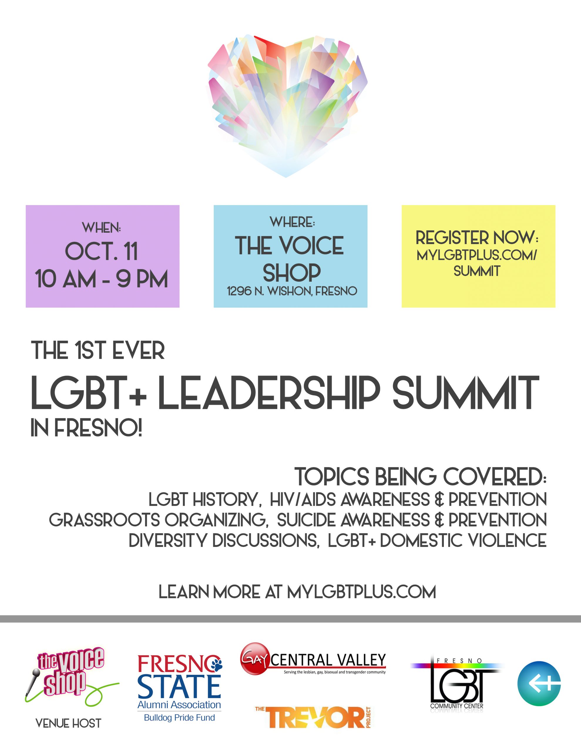 SUMMIT FLYER – LGBTQ Fresno